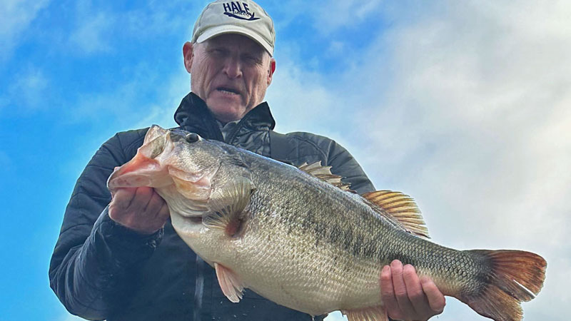 Pound Bass Caught